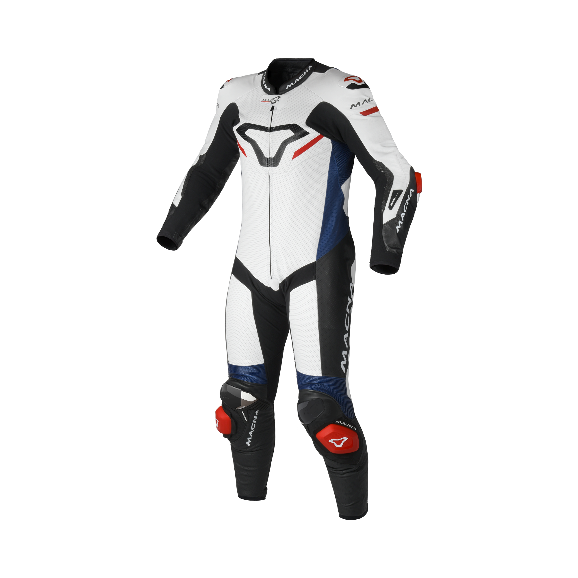 Motorcycle leather suit Macna, Mizuro racing custom suits kangaroo ...